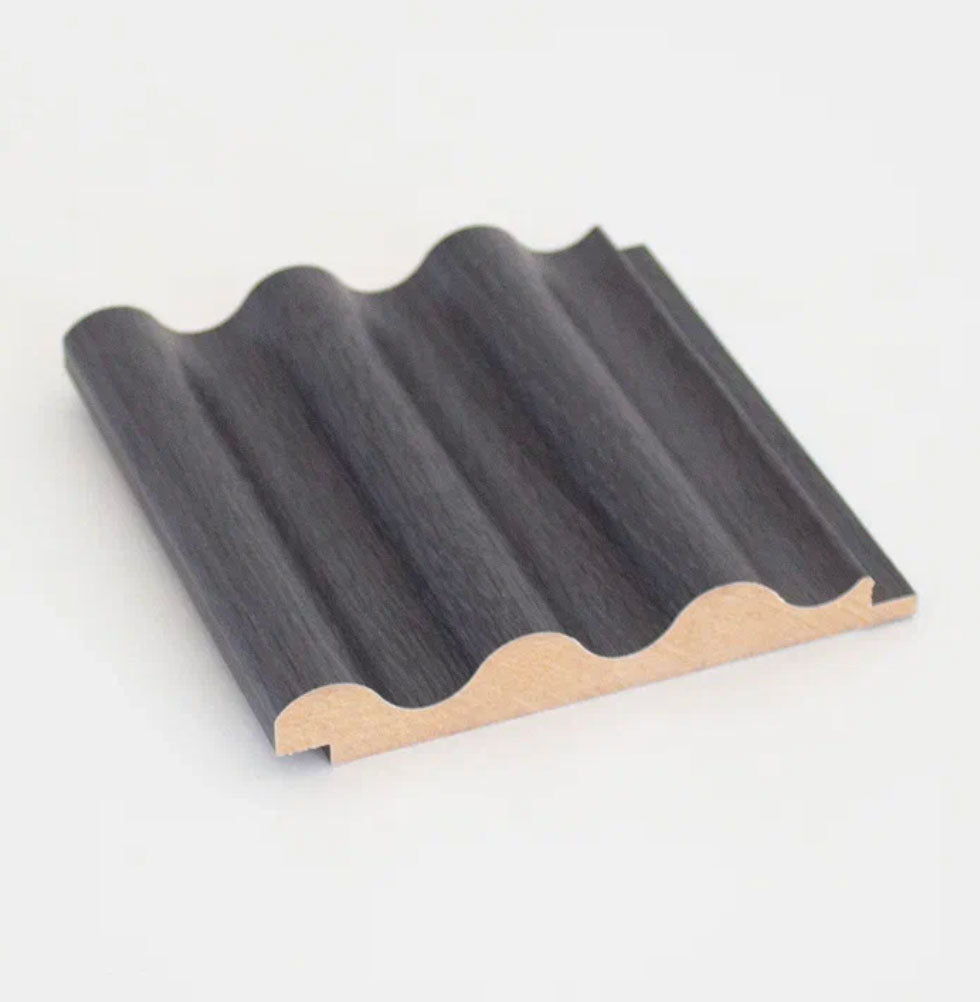 Decorative Wood Wall Panel DPM902 - Wave Slate Flute – Dunya Home Design